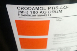 Crodamol PTIS LQ - Croda - Tambor original e lacrado - Validade: 10 / ...